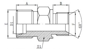 Metric Hydraulic Adapters - YH Hydraulic